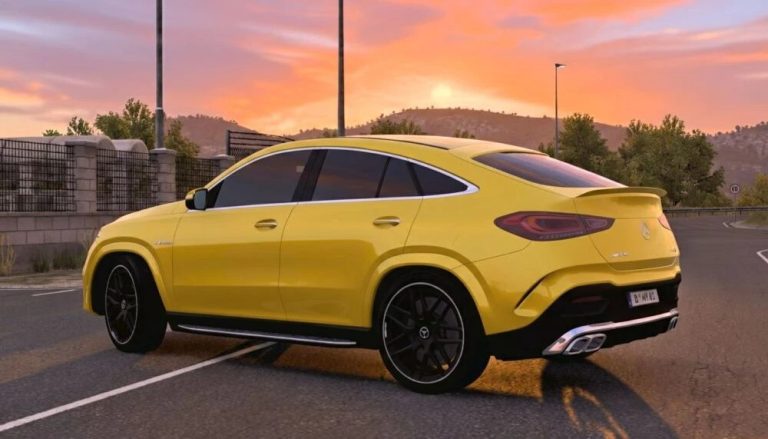 Mercedes Benz GLE 63S AMG v1.1 [1.58] ETS2 - ETS2 Mody | ATS Mod
