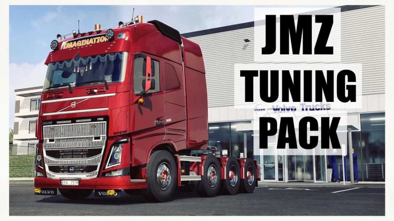 Pakiet tuningowy JMZ v1.60 ETS2 - ETS2 Mody | ATS Mod